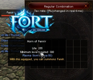 Horn of Fenrir MuOnline: How to create? Guide step by step