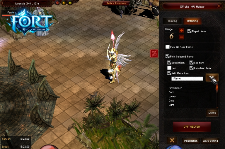 Off-Level Mode & Mu Helper MuOnline - Guide step by step